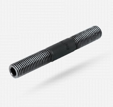 Clamping Stud For Use on Machine Beds Having Tapped Holes